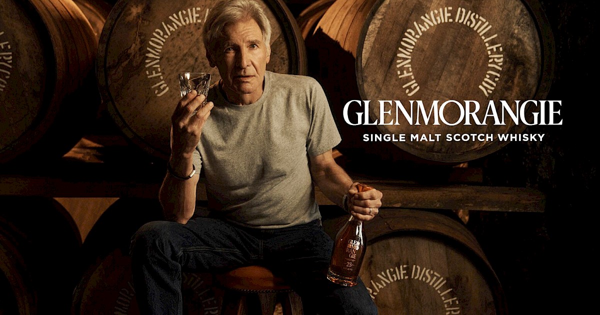 Harrison Ford a Glenmorangie Single Malt Whisky arca egy új globális ...