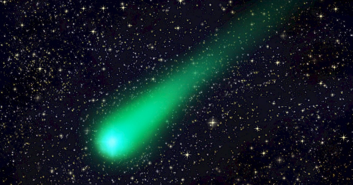 Egy óriási zölden világító meteor tűnt fel az égen - Hamu és Gyémánt