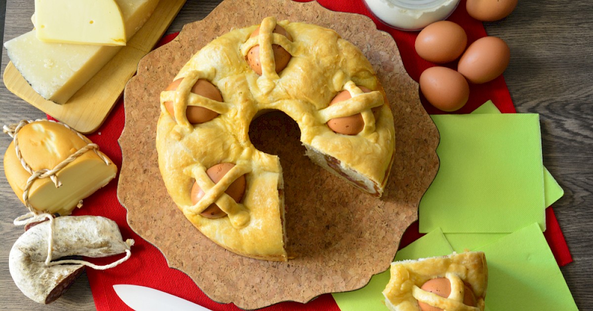 Így készül a legnépszerűbb olasz húsvéti étel, a casatiello: recept ...